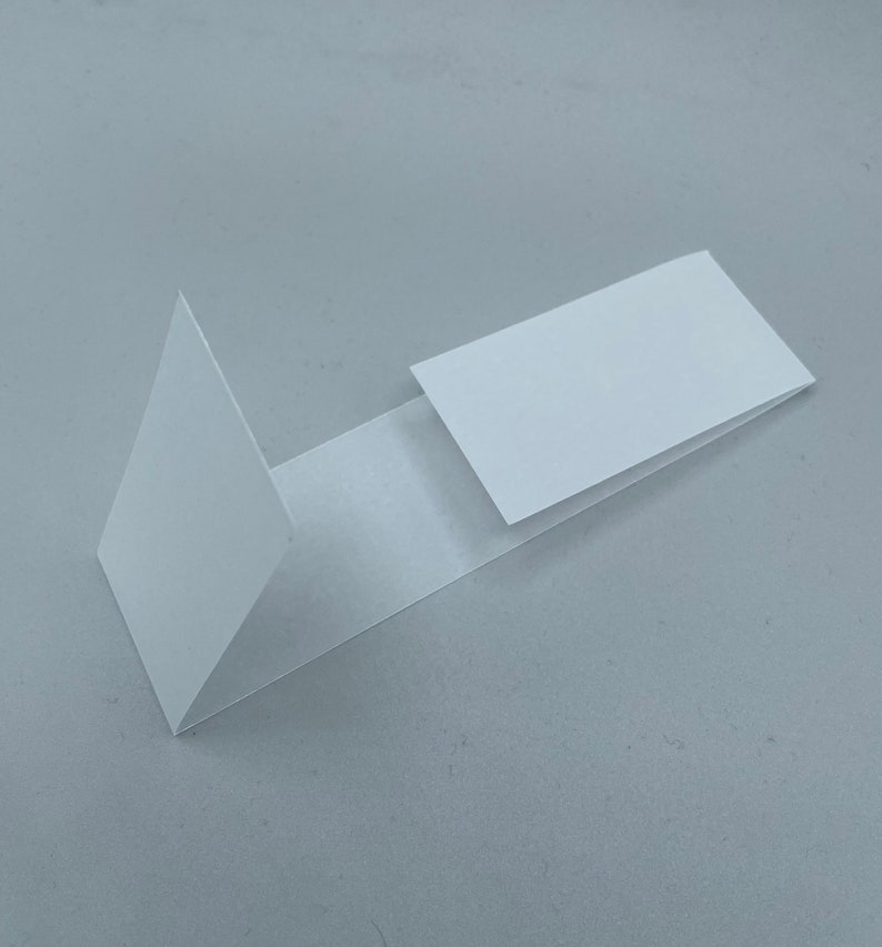 Pre Folded A5 Invite Vellum Belly Bands, Vellum Wraps A5 Wedding ...