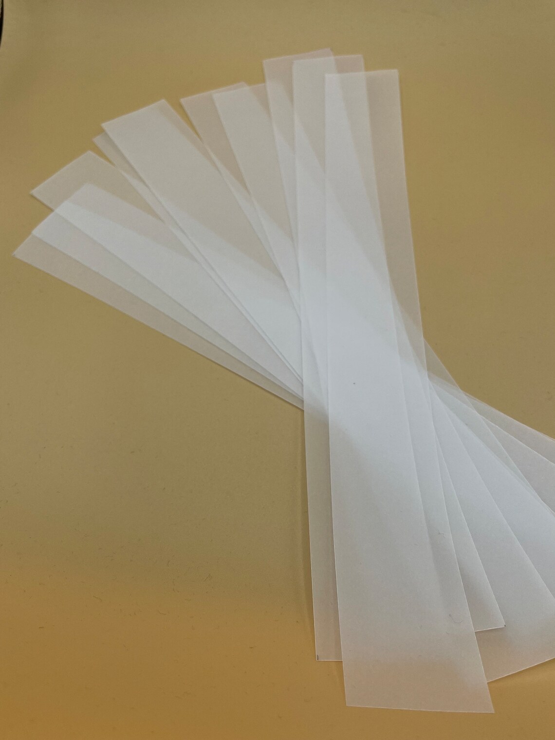 Flat A6 Invite Vellum Belly Bands, Vellum Wraps A6 Wedding Invitation ...