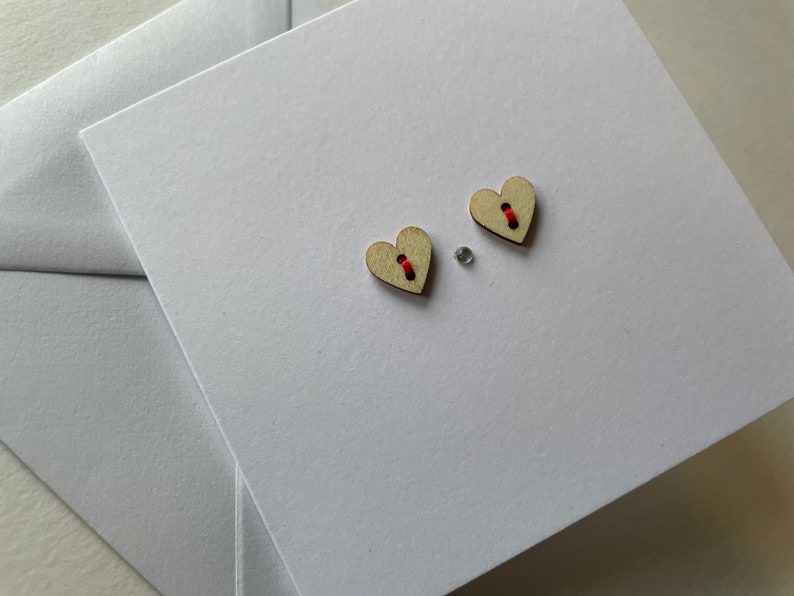 Mini Heart Personalised Handmade Luxury Valentines Day Mini Love ...