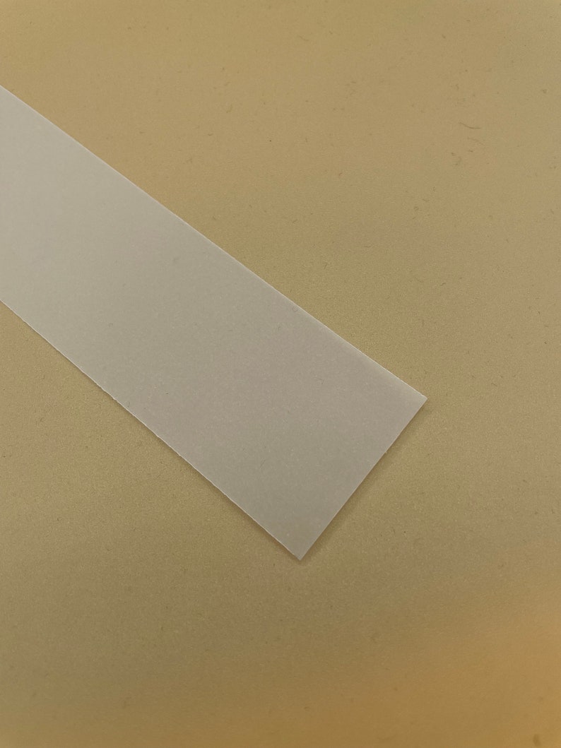 Flat A5 Invite Vellum Belly Bands, Vellum Wraps A5 Wedding Invitation ...