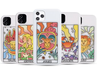Horoscope Phone Case, Mystic Zodiac Cell Phone, Celestial Astrology ...