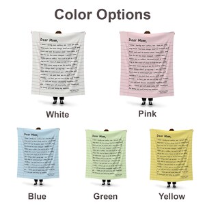 Handwriting Blanket | Love Letter Blanket | Personalized Gift for Love ...