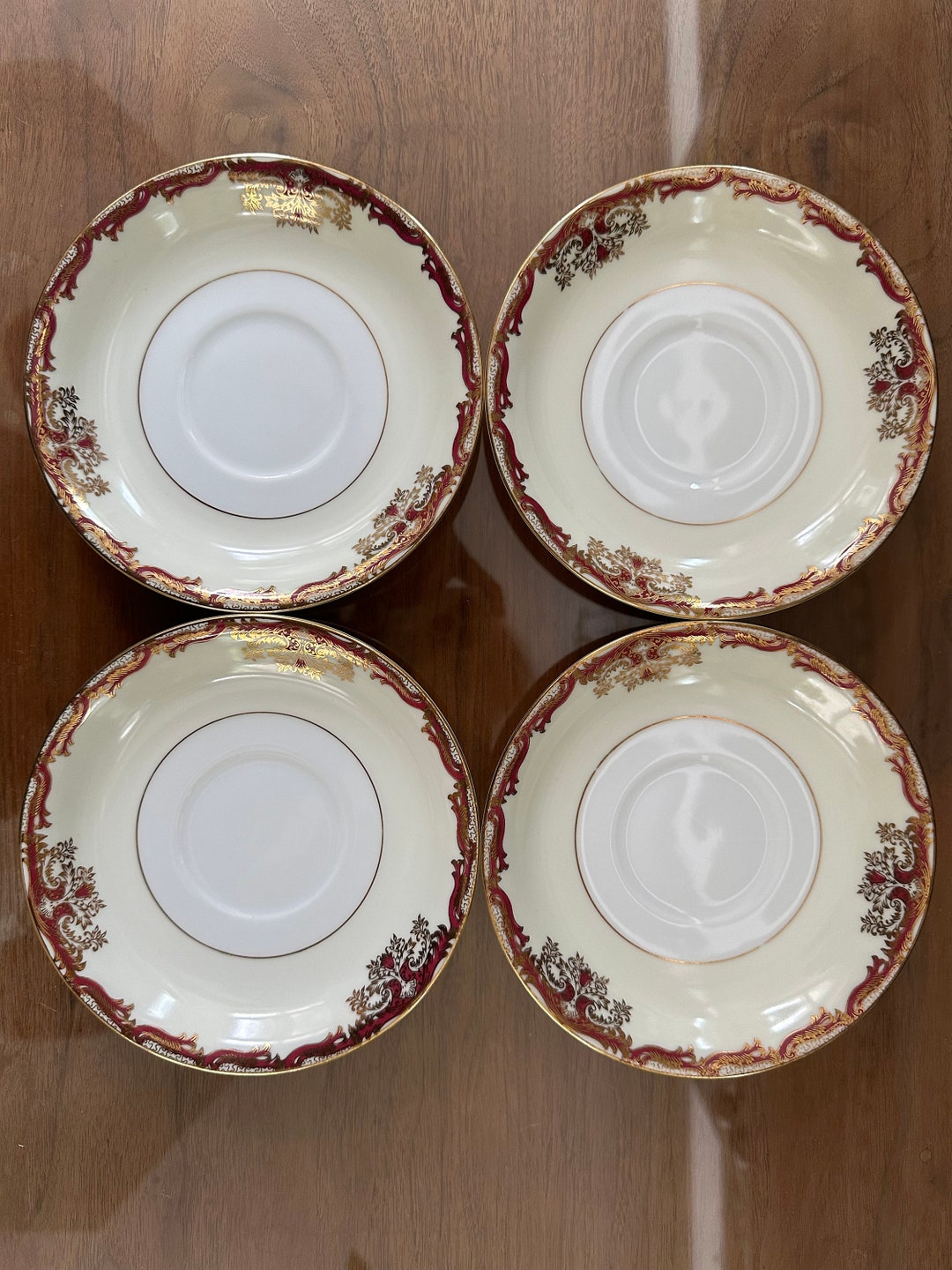 Vintage Saucers Made by Meito (made in Japan) in the Hampton Pattern (4 ...