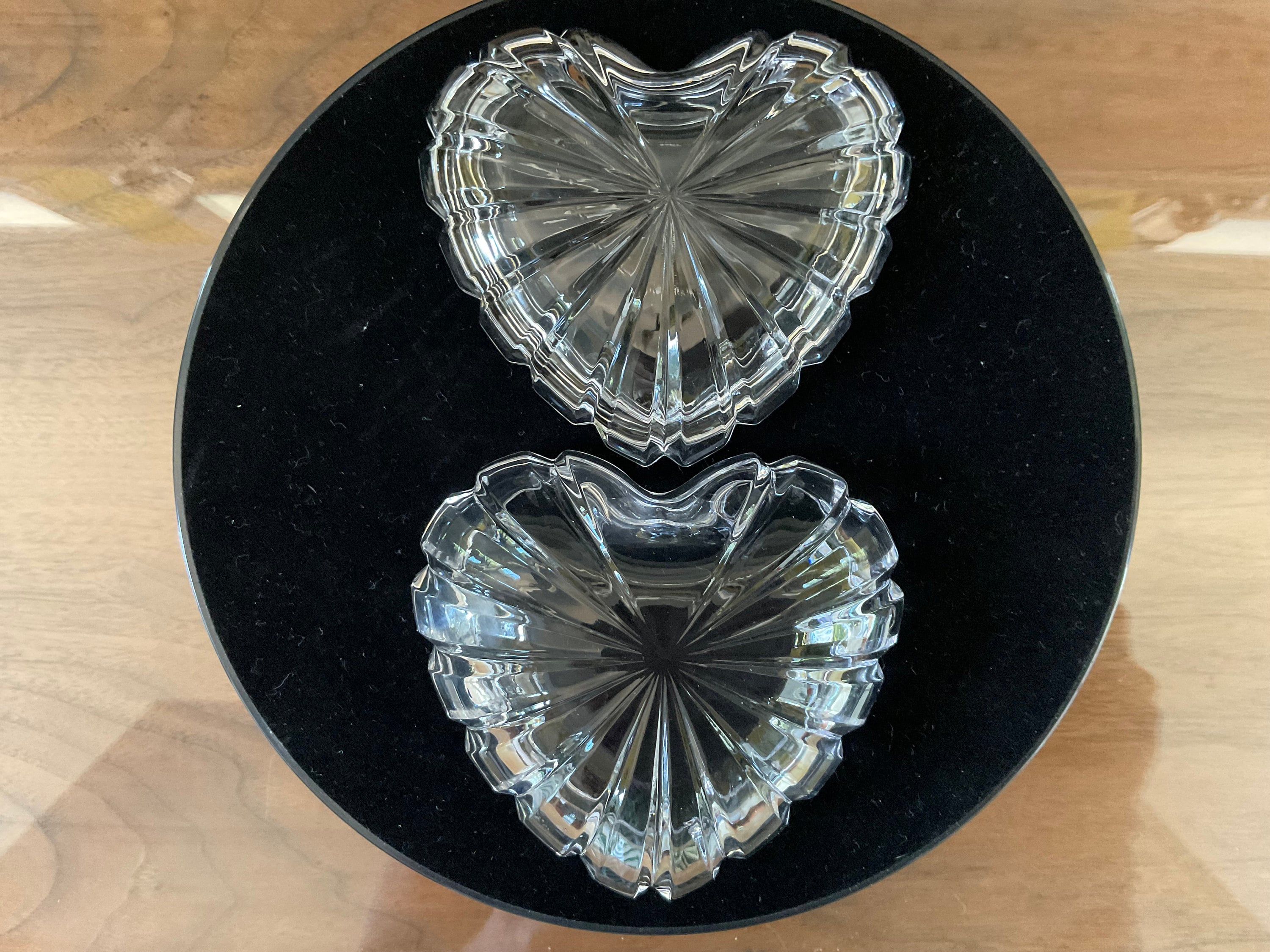 Vintage Celebrations Mikasa (japan) Valentine Covered Crystal Heart Box ...