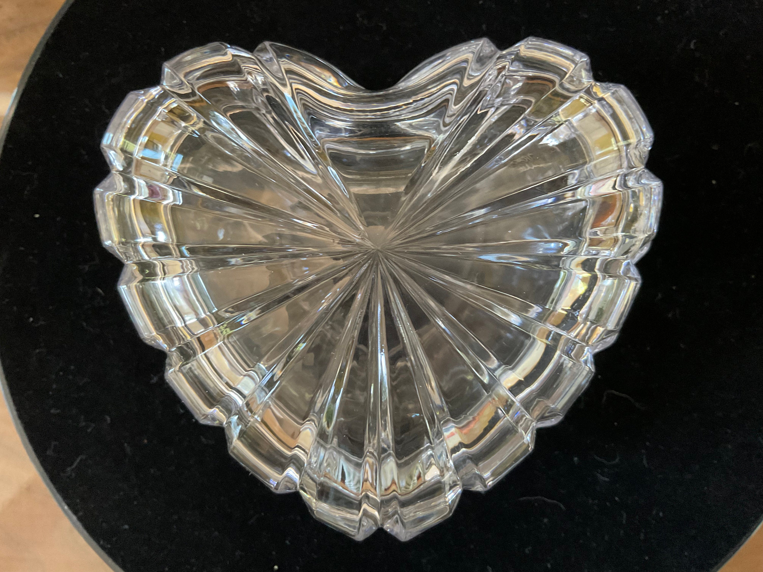 Vintage Celebrations Mikasa (japan) Valentine Covered Crystal Heart Box ...