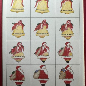 E.halsey Transformation Print From Bell to Santa signed by Artist 1987 ...