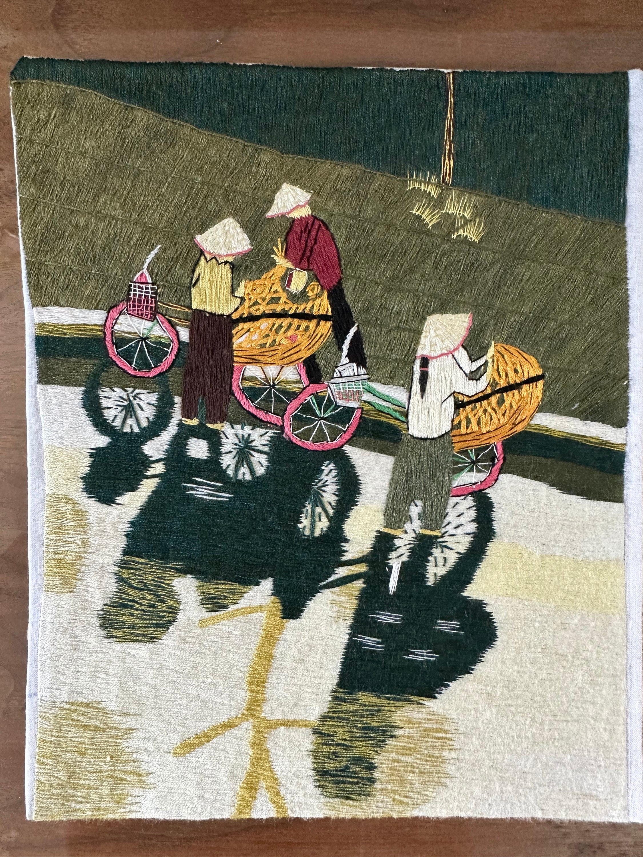 Vietnam War Memorial Painting Lee Teter