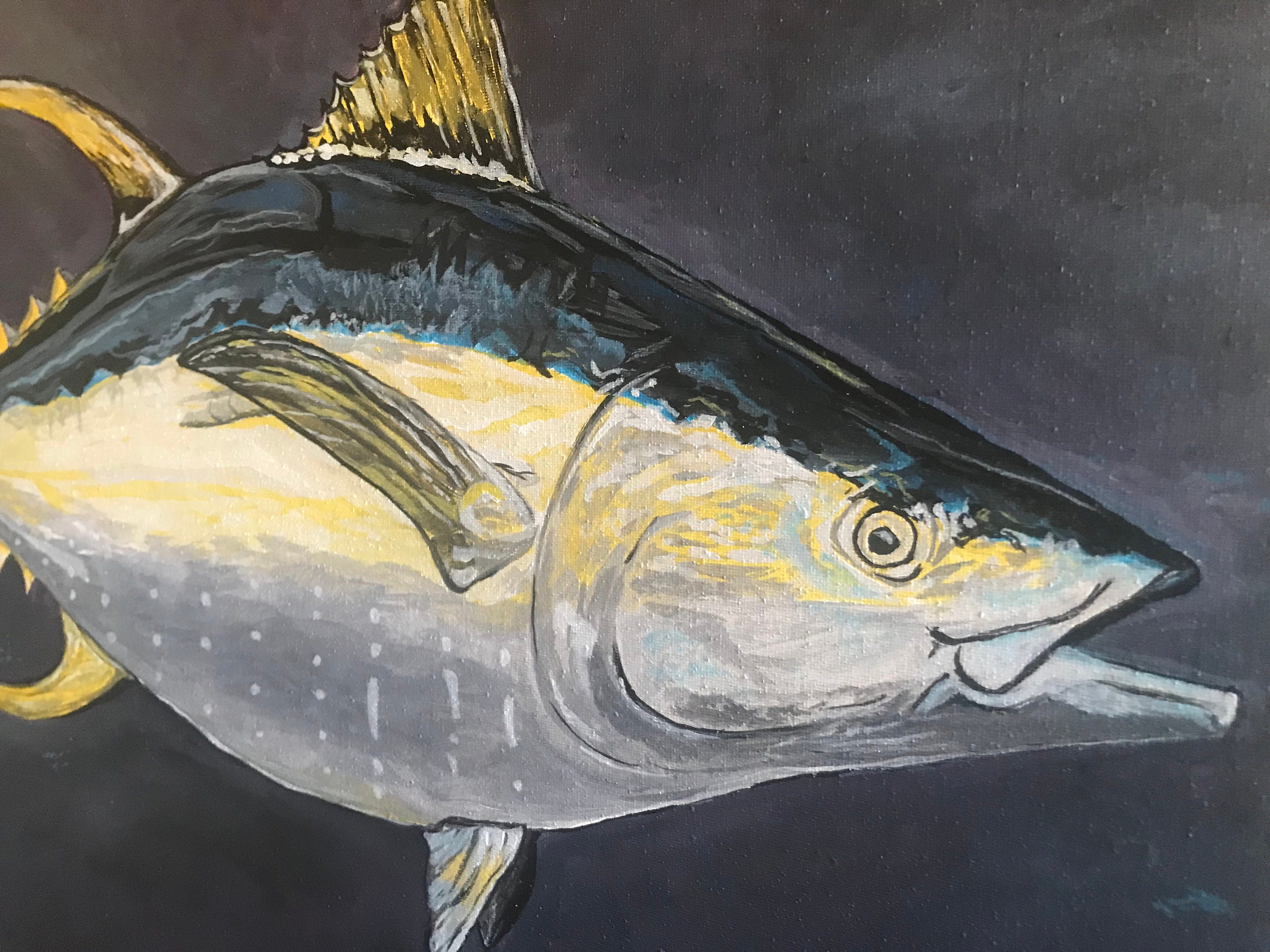 Yellowfin Tuna - Etsy