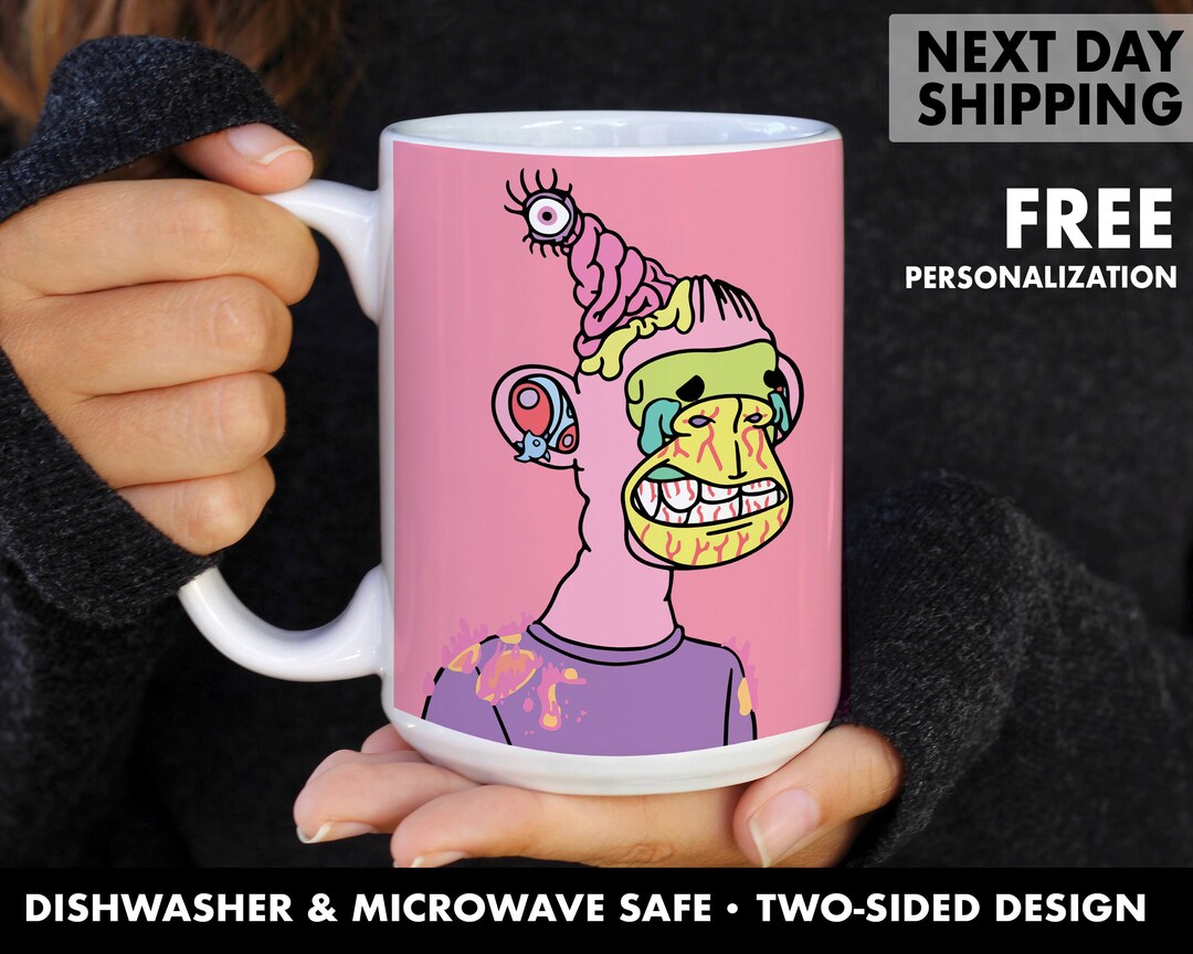Your NFT on A Mug, Custom NFT Mug, Non Fungible Token Mug, Meme Mug ...