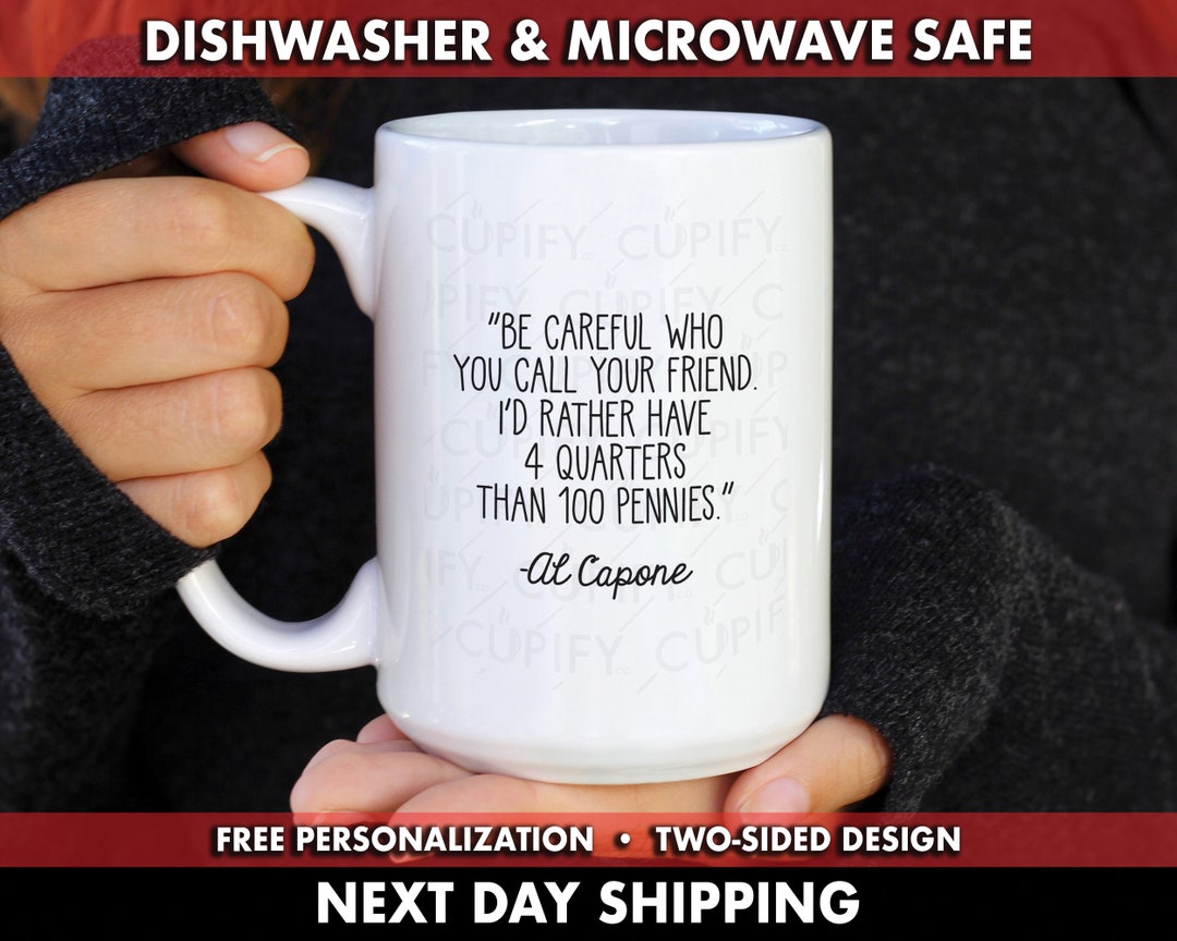 Al Capone Coffee Mug, Al Capone Apparel, Gangster Coffee Mug, Mob Boss ...