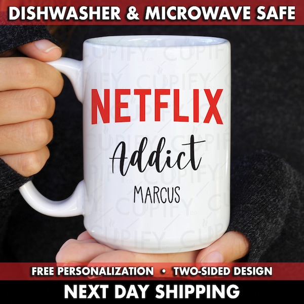 Netflix Mug - Etsy