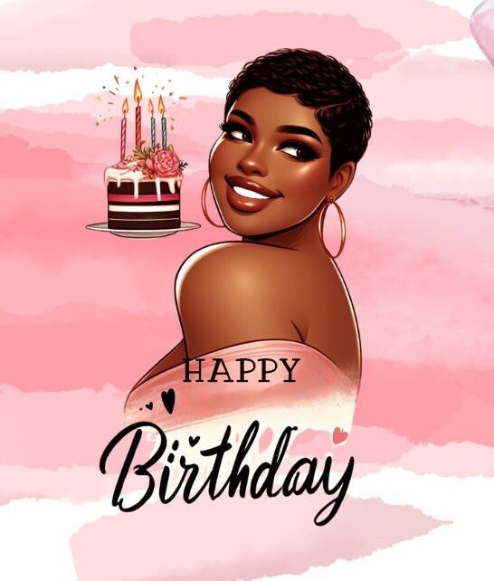 Happy Birthday, African American, Celebration, Greeting Cards - Etsy