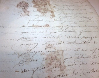 Fancy Old Writing