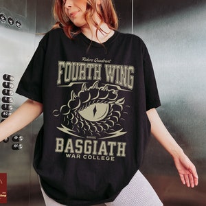 Fourth Wing Tee Shirt, Riders Quadrant Comfort Colors T-shirt, Official ...