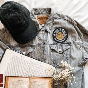 Fourth Wing Embroidered Patch, Fourth Wing Iron on Patch, Official ...