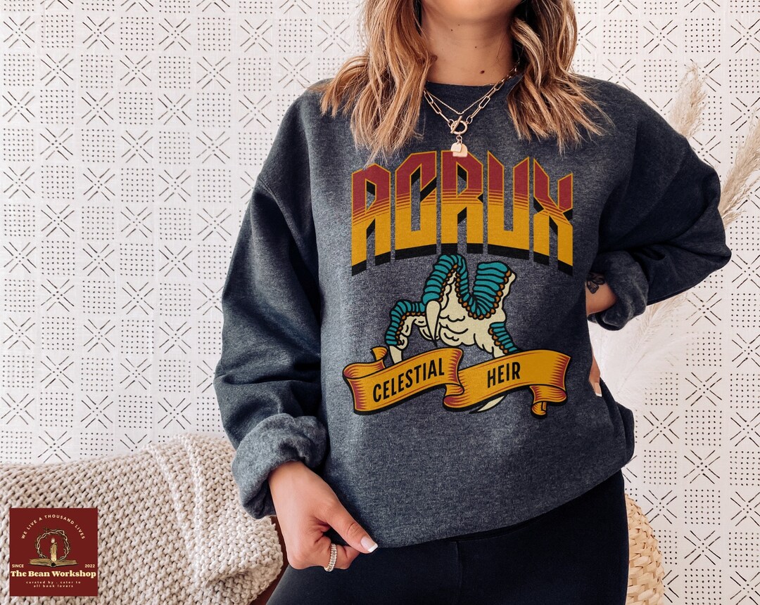 Zodiac Academy Sweatshirt, Darius Acrux Celestial Heir Reading Sweater ...