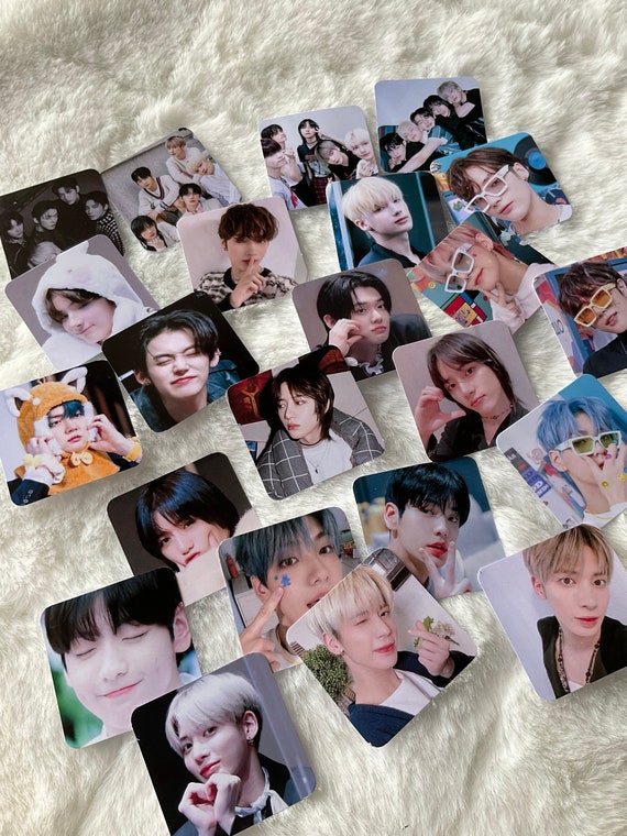 Soobin Beomgyu Taehyun TXT album cover sticker Photocard Yeonjun ...