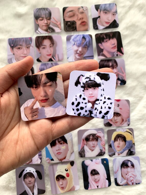 Soobin Beomgyu Taehyun TXT album cover sticker Photocard Yeonjun ...