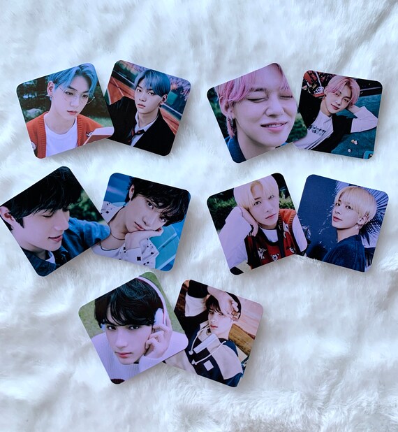 TXT Stickers Blue Hour Concept Photo Stickers AR VER. Kpop - Etsy