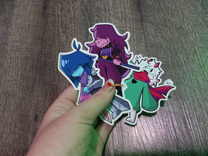 DELTARUNE Chapter 2 Stickers - Etsy