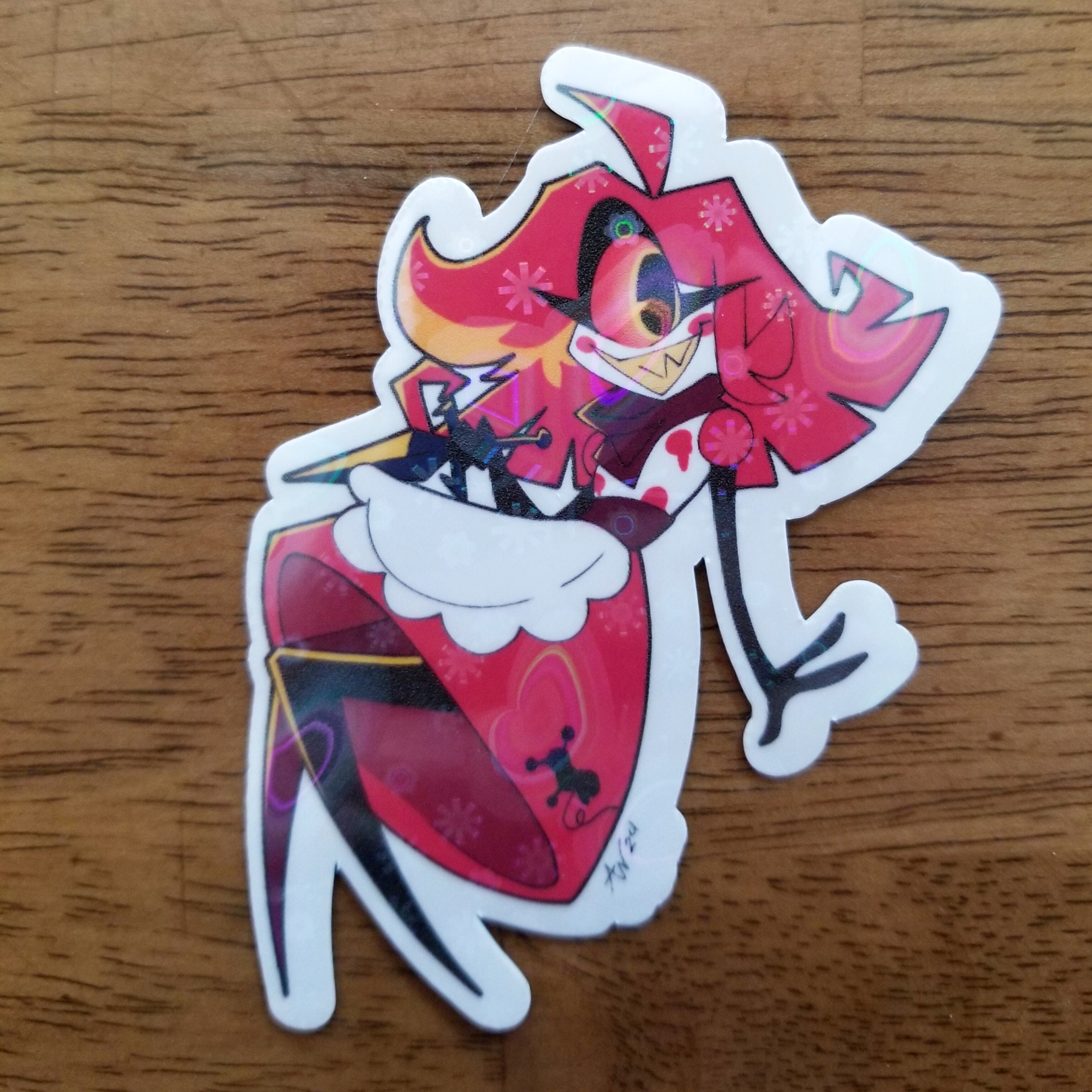 Holographic Hazbin Hotel Stickers Main Cast - Etsy