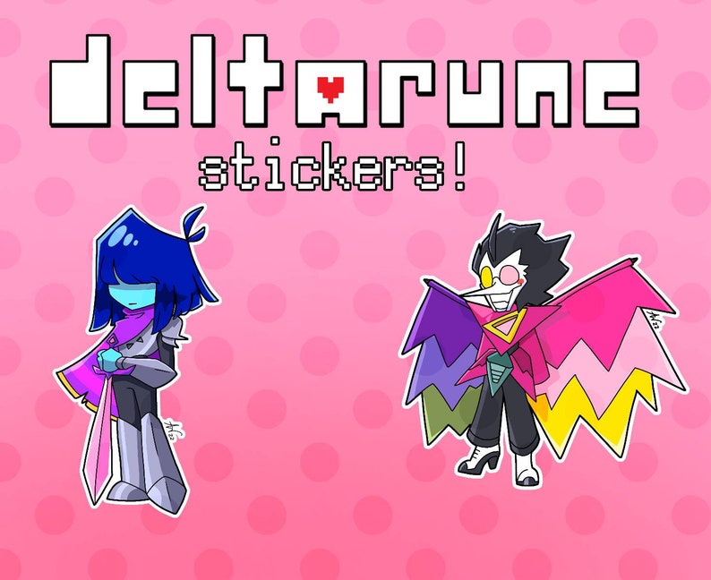 DELTARUNE Chapter 2 Stickers - Etsy