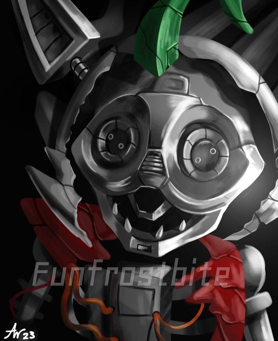 Five Nights at Freddy's: Security Breach Ruined Roxy Print (roxanne ...