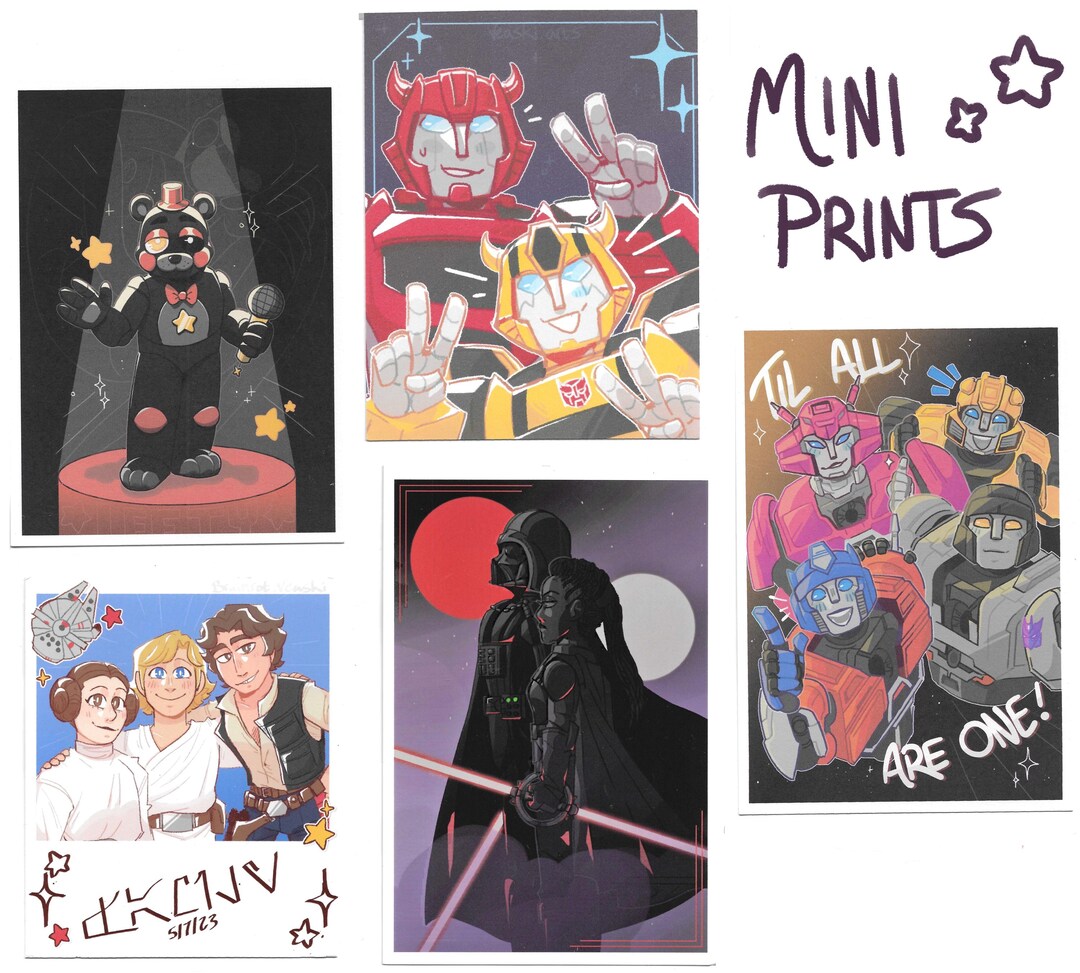 Fandom Art Prints - Etsy