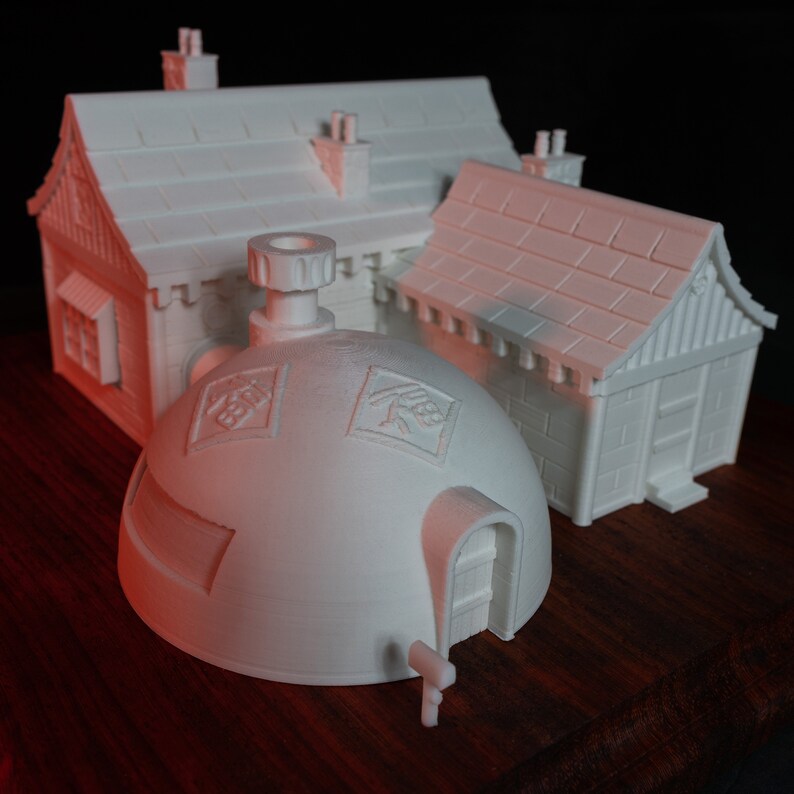 Dragon Ball Z Goku's House Display Model - Etsy