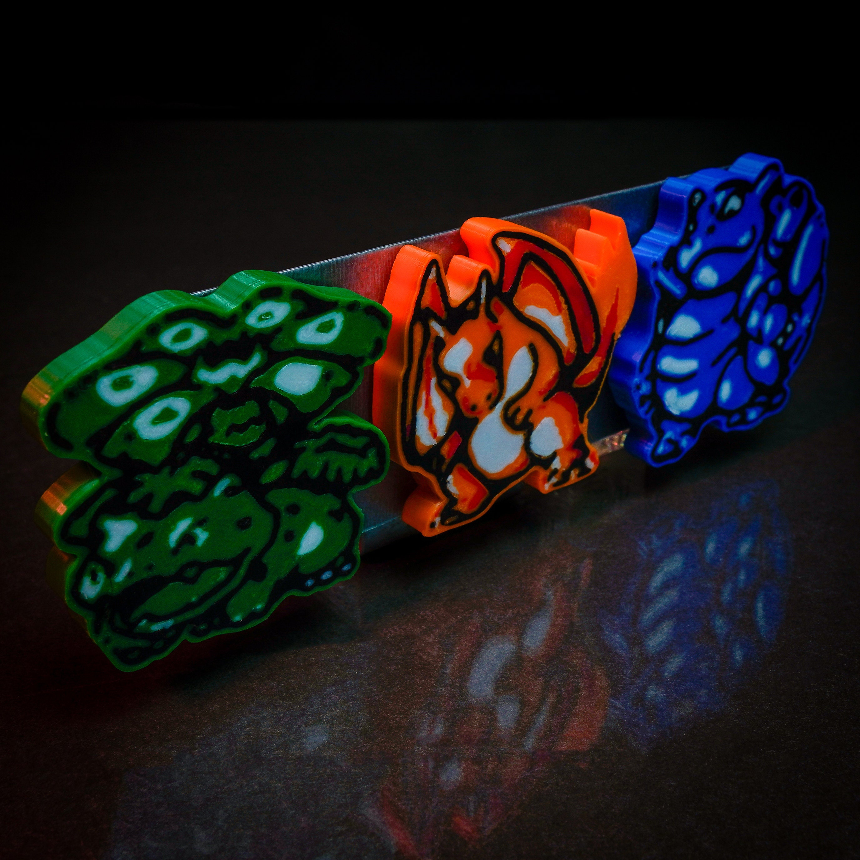 Pokémon Magnet Set Generation 1 Sprites of Evolved Starters - Etsy