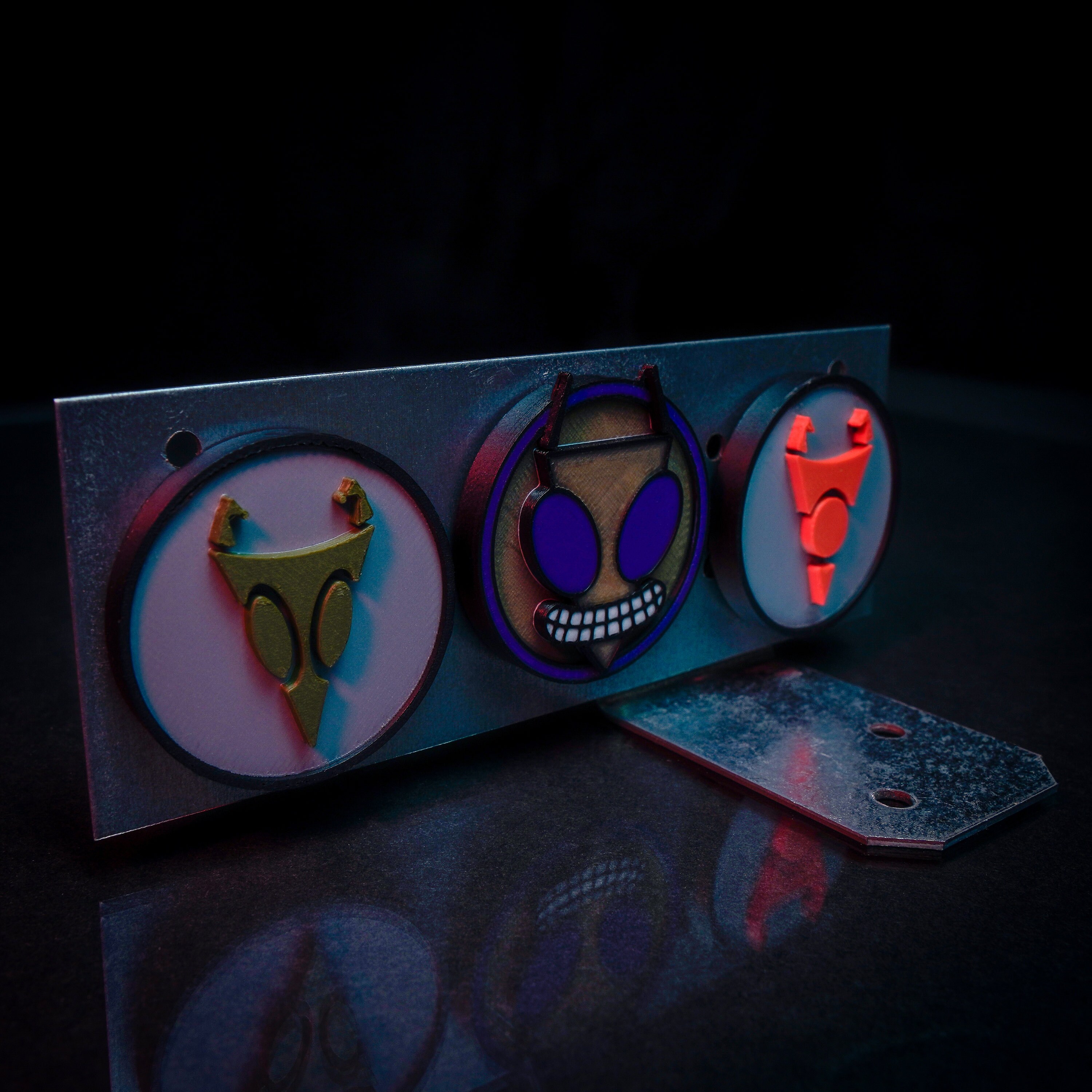 Invader Zim Magnet Set Irken Symbols - Etsy