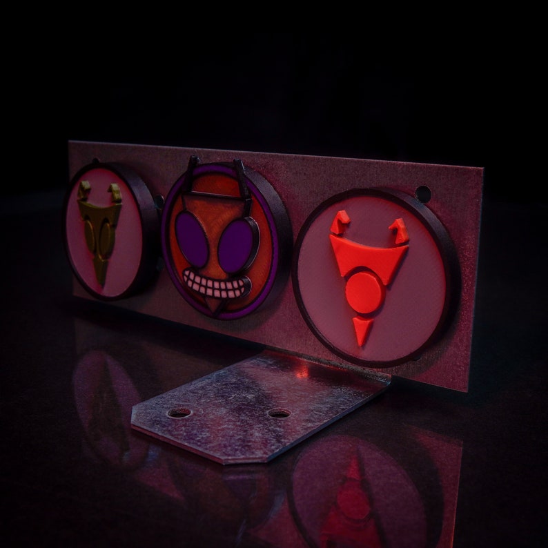 Invader Zim Magnet Set Irken Symbols - Etsy