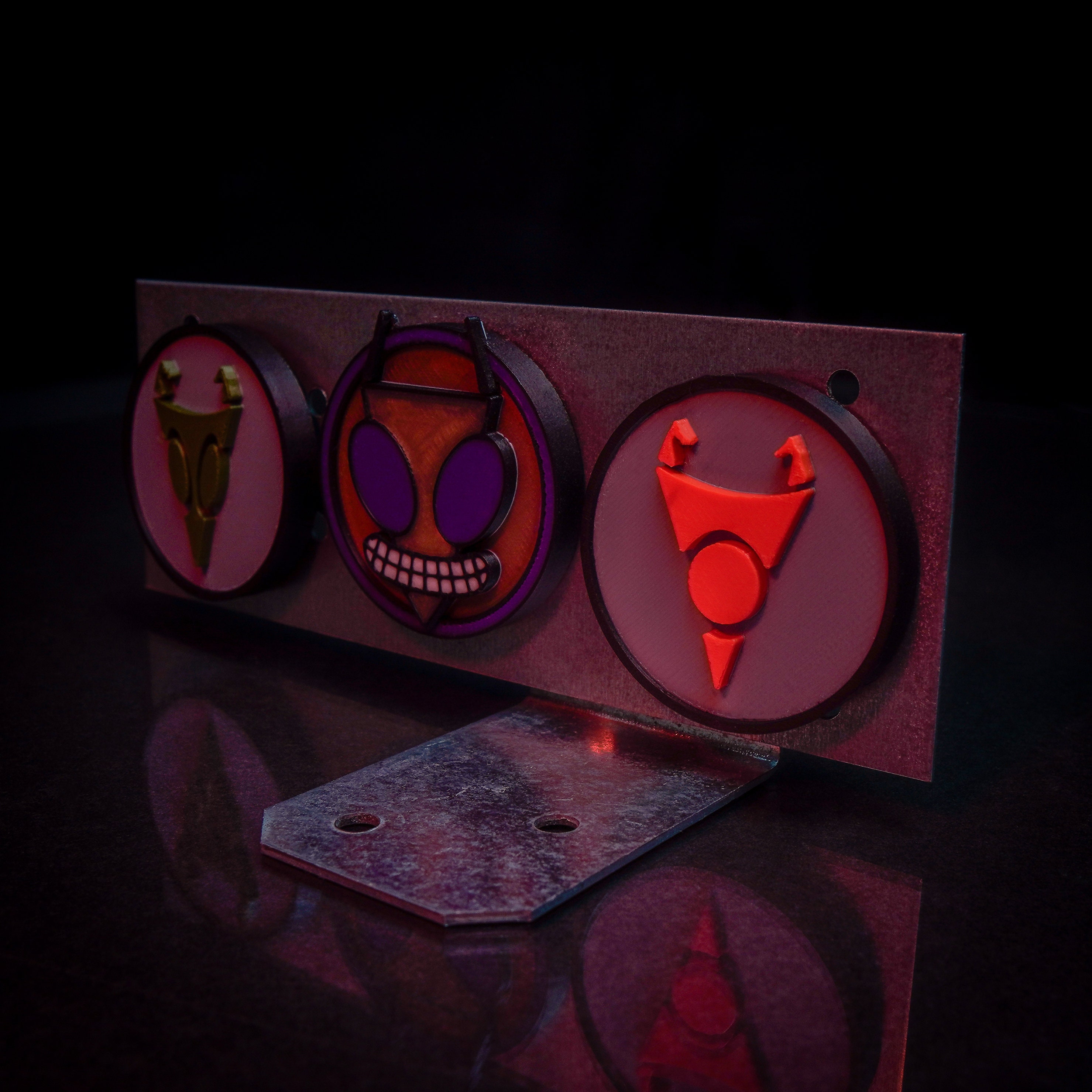 Invader Zim Magnet Set Irken Symbols - Etsy