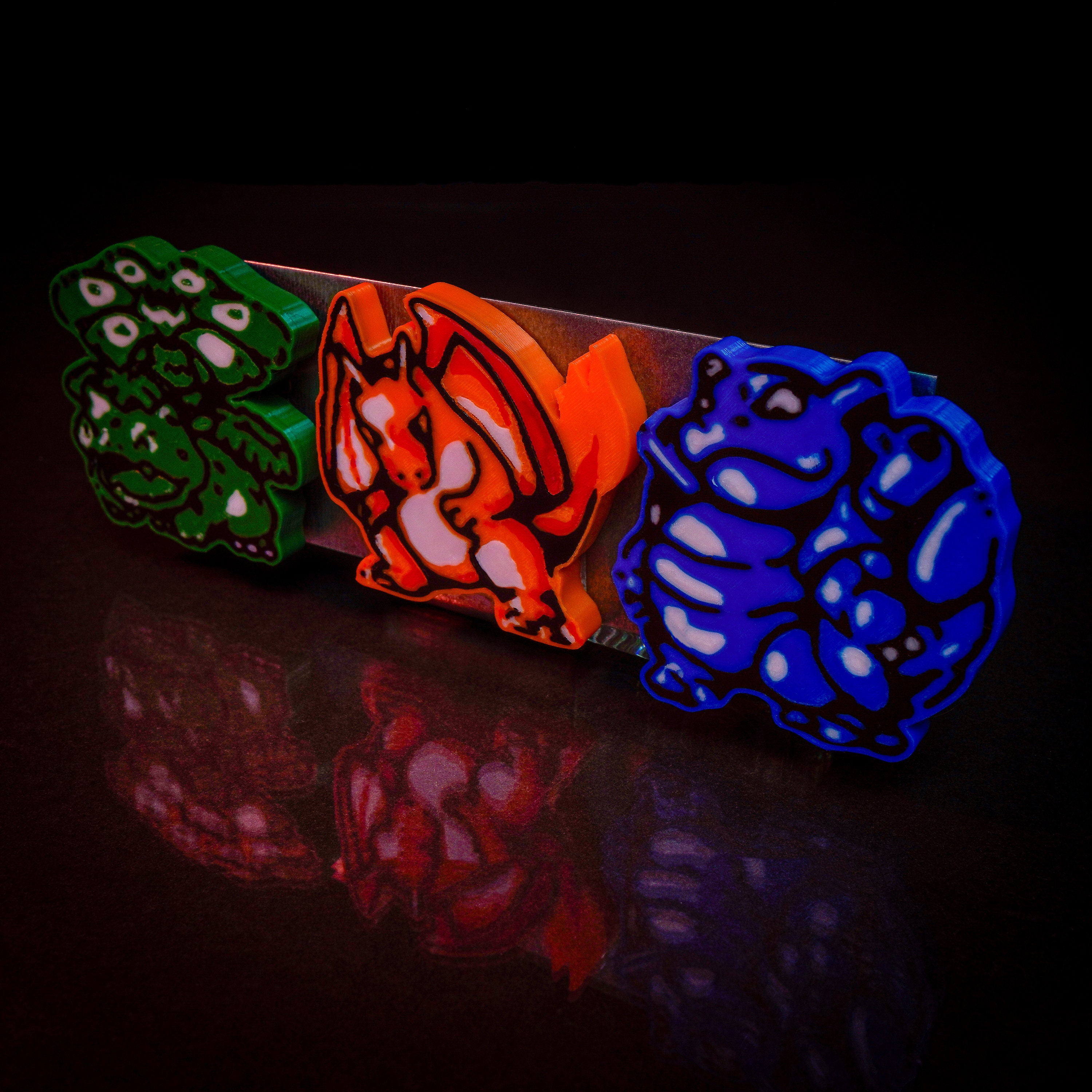 Pokémon Magnet Set Generation 1 Sprites of Evolved Starters - Etsy