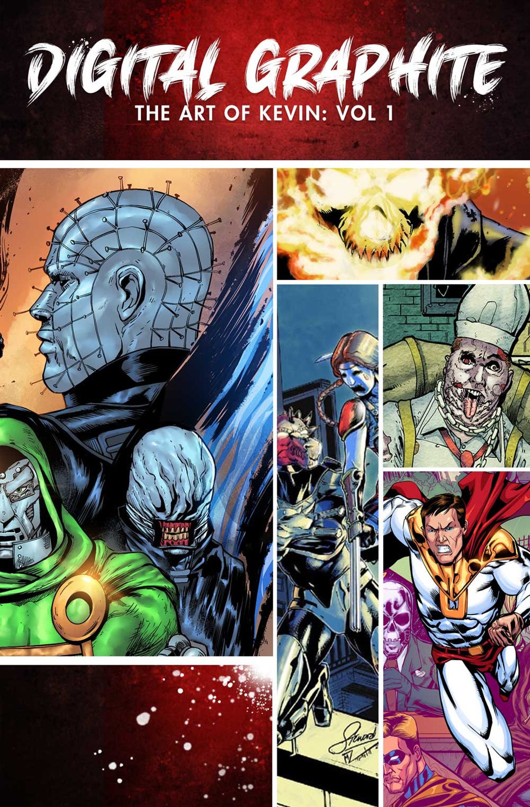 Digital Graphite:the Art of Kevin Vol 1 Artbook/sketchbook - Etsy