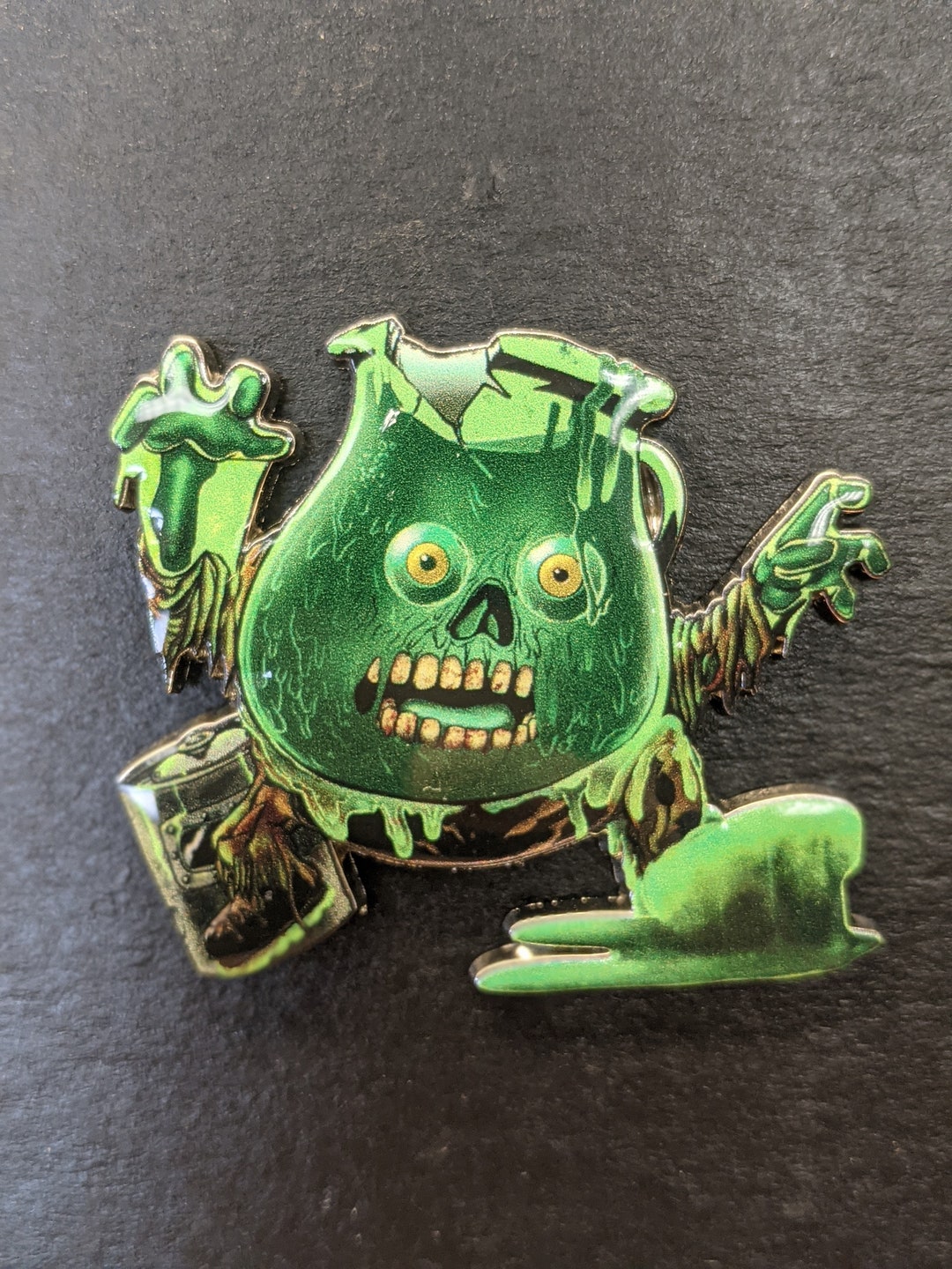 Pop Culture Enamel Pins for Horror Fans-killer-aid Parody- Lemon-lime ...