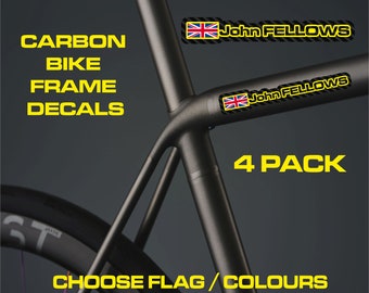 Road Bike Custom Stickers - Etsy