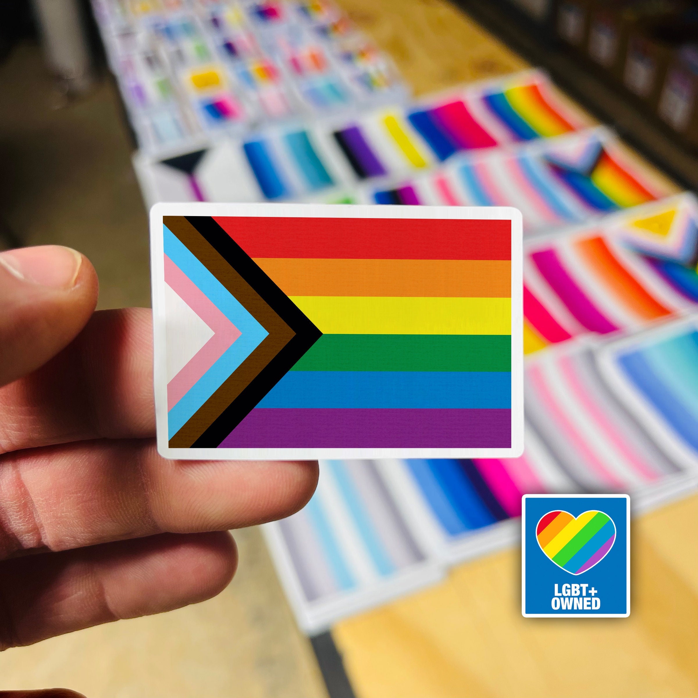 Pride Flag small Pride Flag Sticker Pride Flag Pride Stickers Pride ...