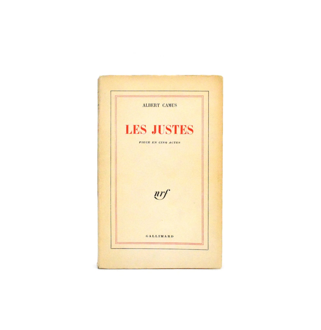 1962 Les Justes by Albert Camus the Just Assassins French Edition by ...