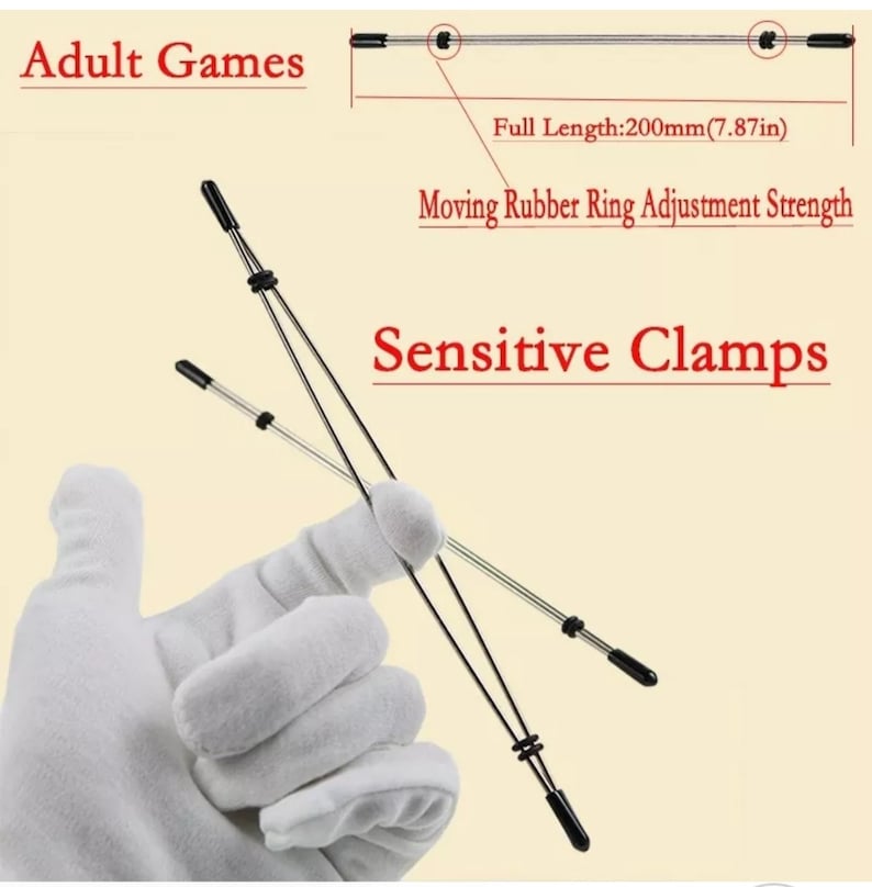 Abacus Vice Double Bar Pincher Clitoris Labis Nipple Bar Frenulum Clip ...