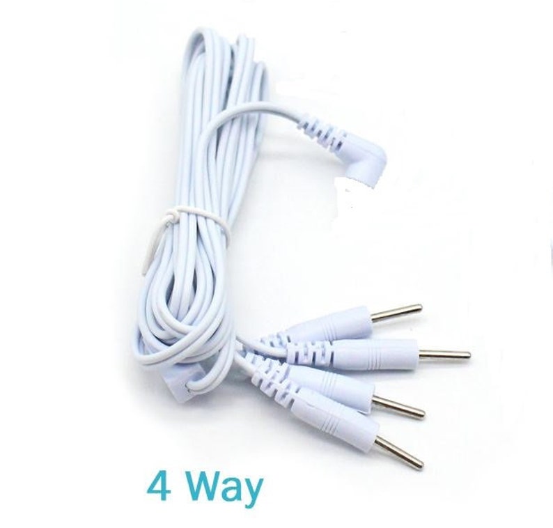 Pair DIY Bipolar Conductive Tube Adjustable Loops Penis Rings Tens E ...