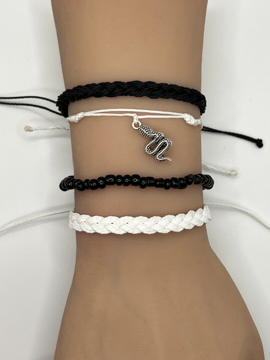 Snake Bracelet Snake Jewelry Friendship Bracelet Reputation Pura Vida ...
