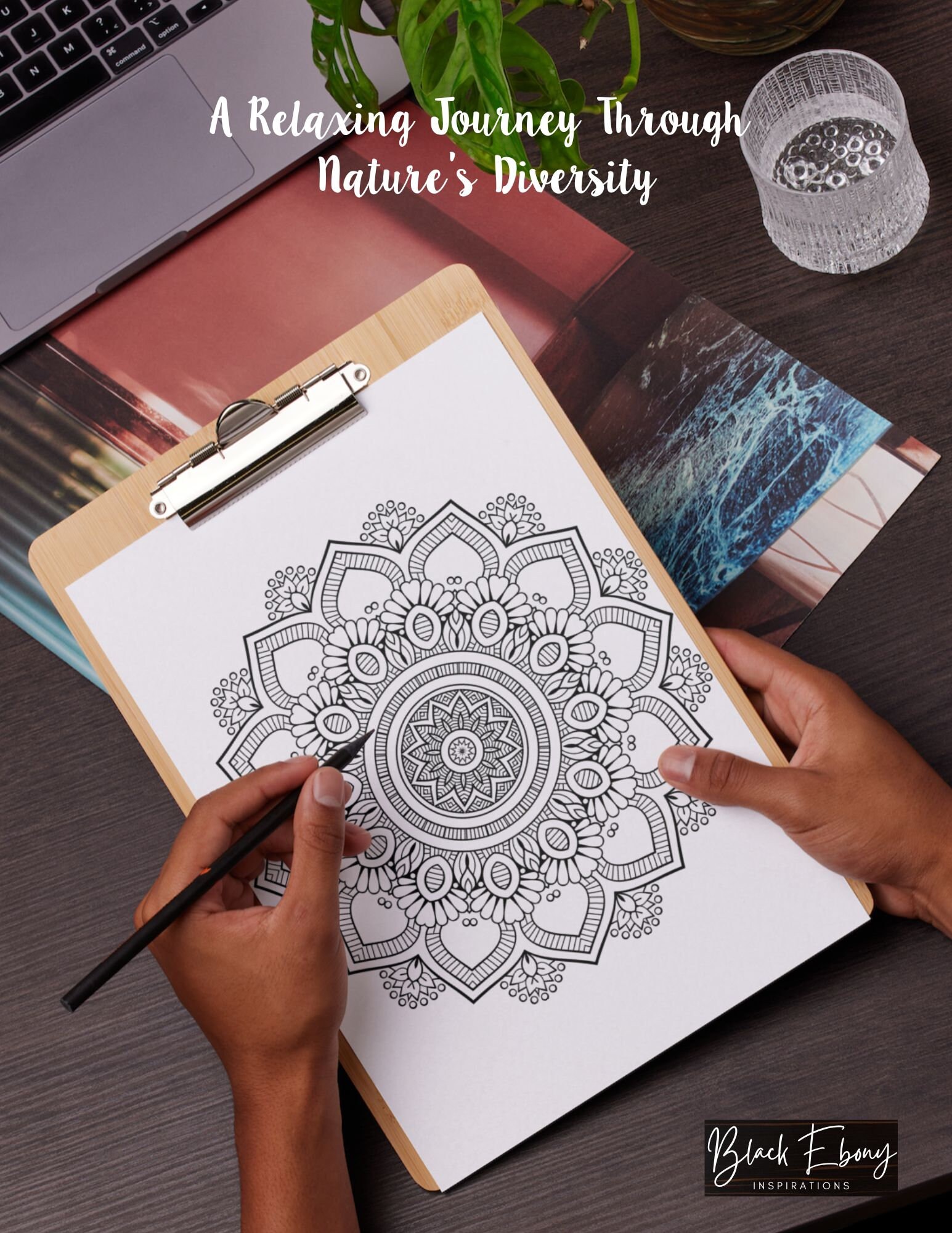 50 Unique Mandala Designs Coloring Pages for Mental Health and ...