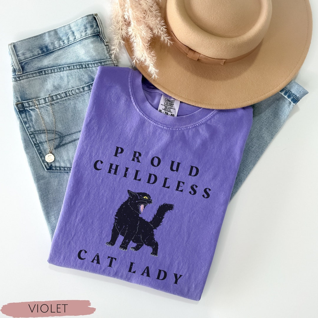 Childless Cat Lady Tshirt 2024 Election Political Shirts - Etsy
