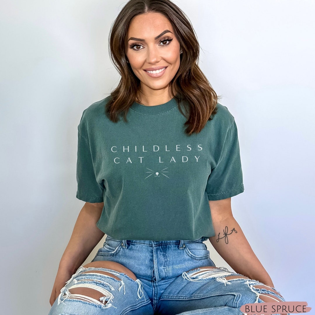 Childless Cat Lady Tshirt 2024 Election Political Shirts - Etsy