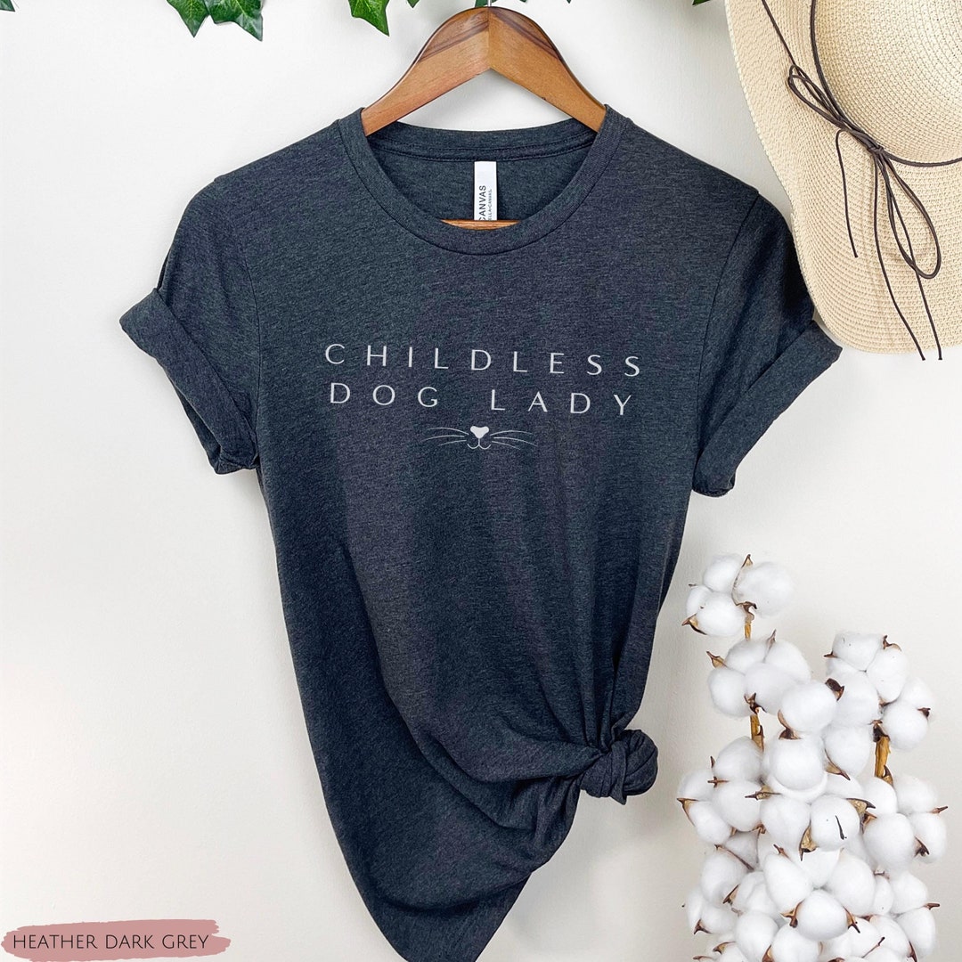 Childless Dog Lady Tshirt 2024 Election Political Shirts Harris 2024 ...
