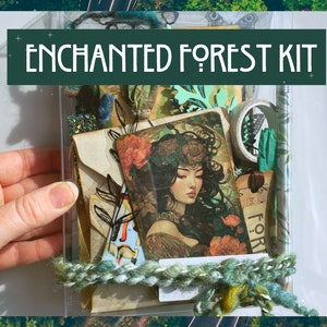 Enchanted Forest Journaling Kit - Physical Item With Ready-made ...