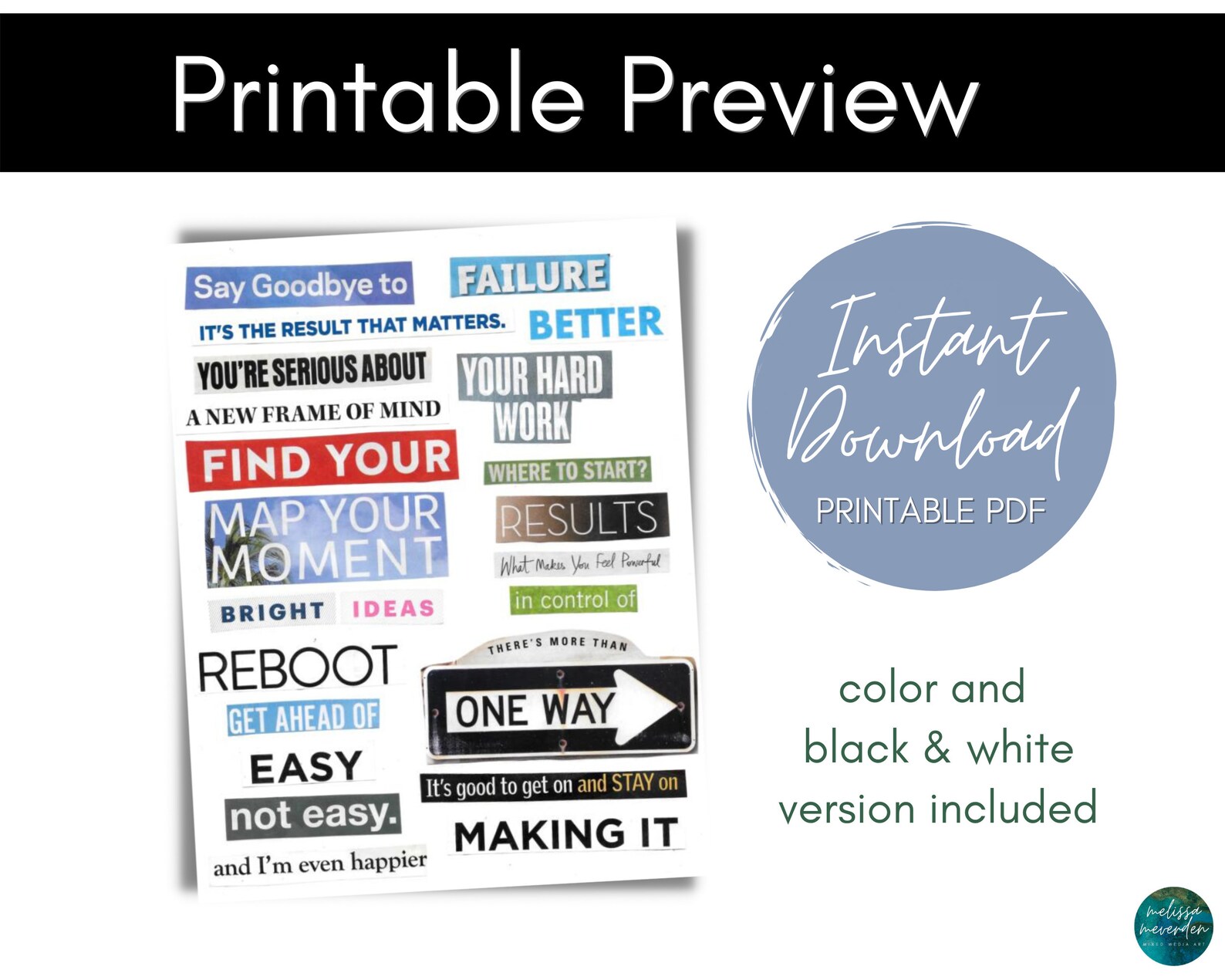 Magazine Cut Out Words for Collage, Junk Journaling, Vision Board ...