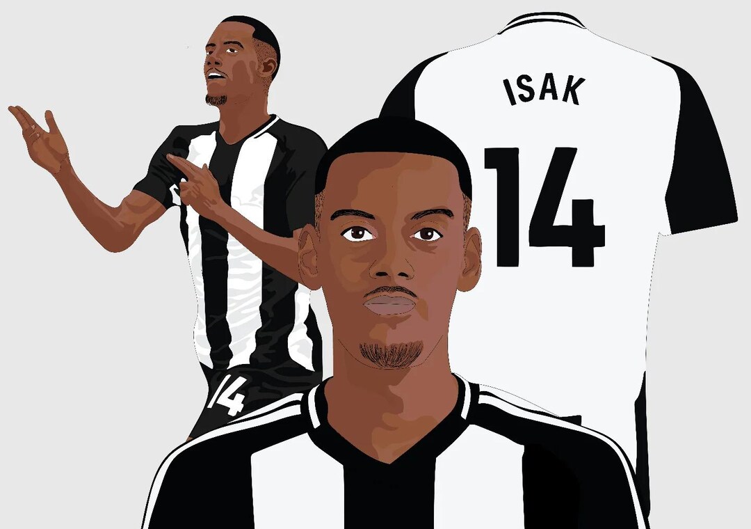 ISAK UNFRAMED Football Soccer Portrait Print Poster-***available for a ...