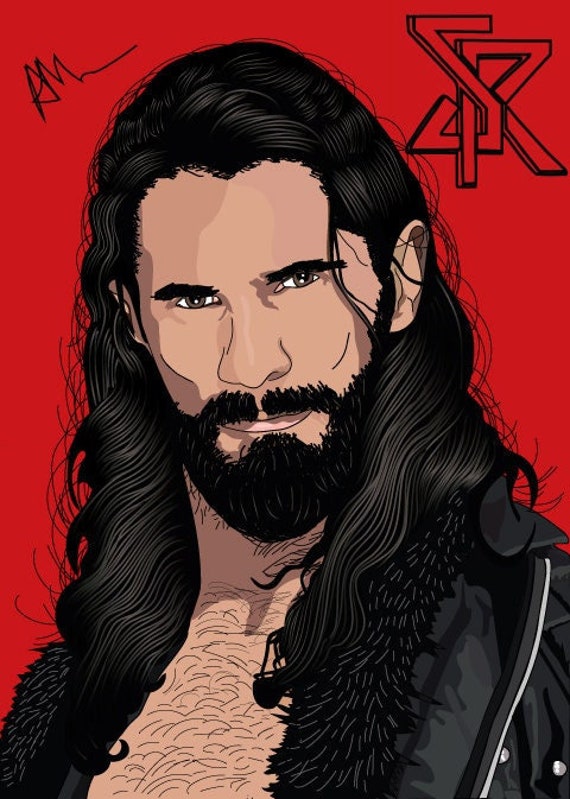 How To Draw Seth Rollins